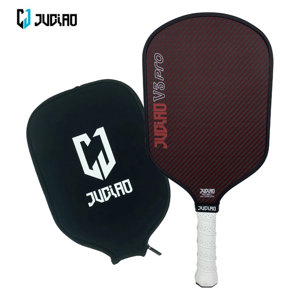 Kevlar T700 Raw Carbon Pickleball Paddle With High Grit & Spin Surface ...