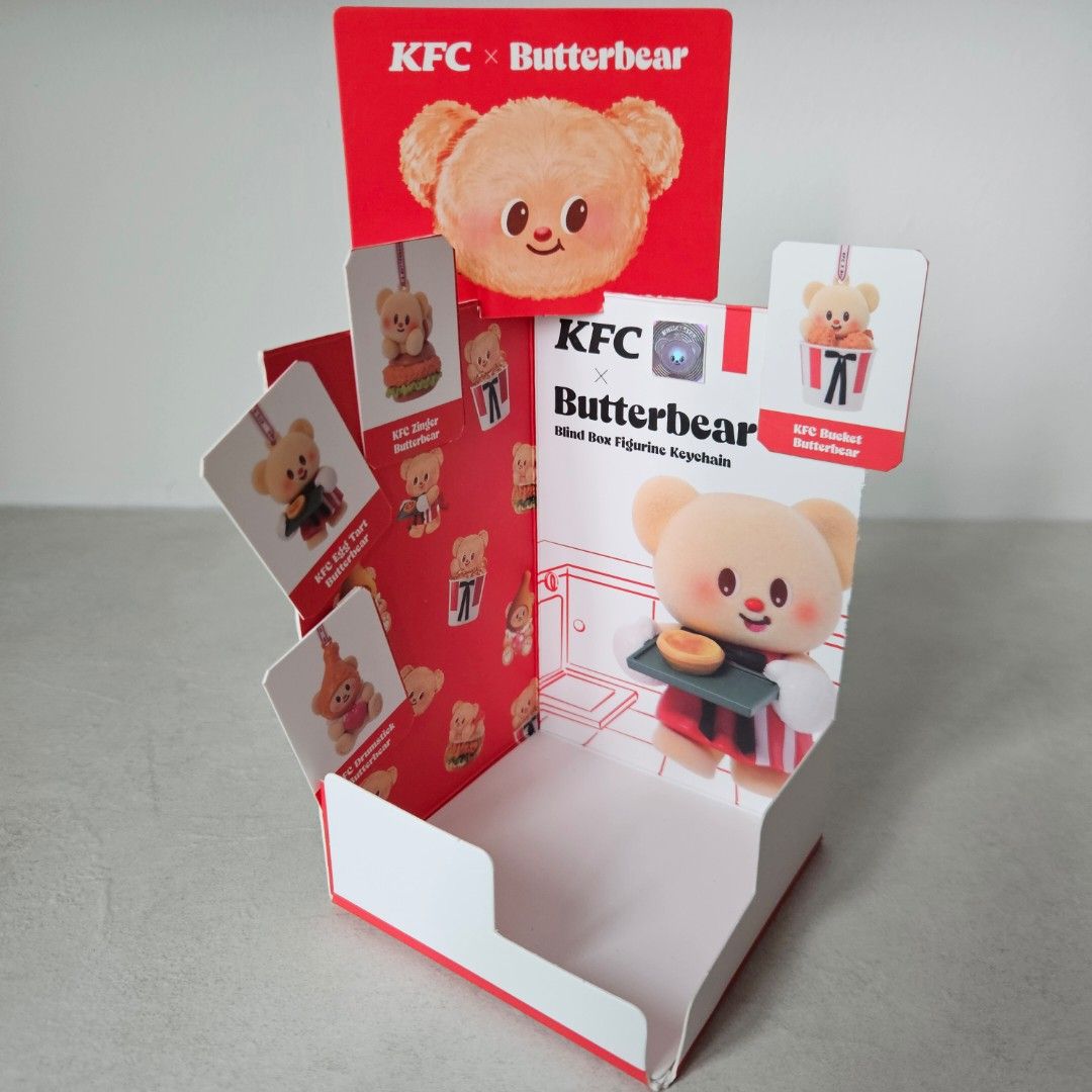 KFC x Butterbear Blind Box Artcraft, Hobbies & Toys, Toys & Games on ...