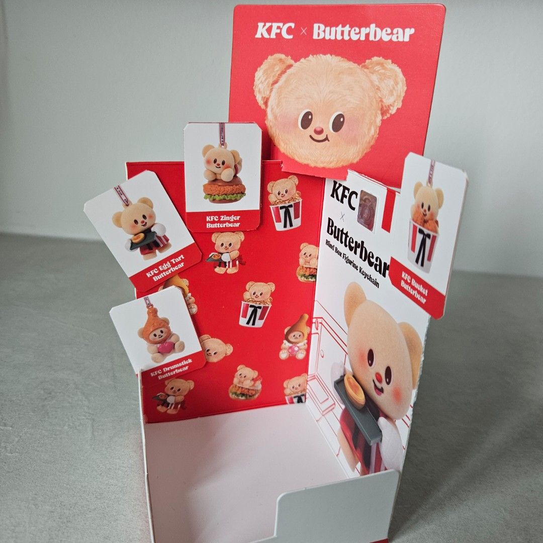 KFC x Butterbear Blind Box Artcraft, Hobbies & Toys, Toys & Games on ...