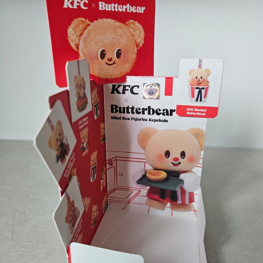 KFC x Butterbear Blind Box Artcraft, Hobbies & Toys, Toys & Games on ...