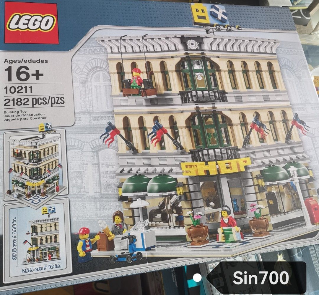 LEGO 10211 Grand Emporium Modular Building Set, Hobbies & Toys, Toys ...