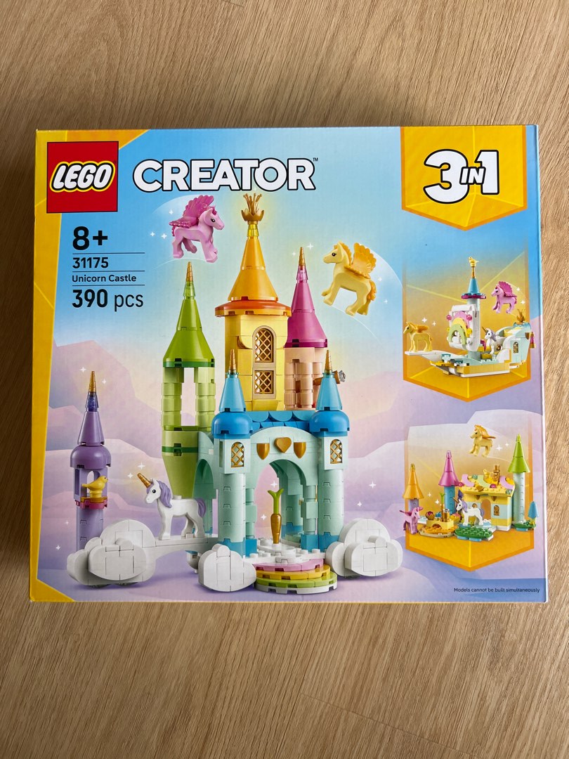 LEGO Creator 3-in-1 Unicorn Castle Set 31175, Hobbies & Toys, Toys ...