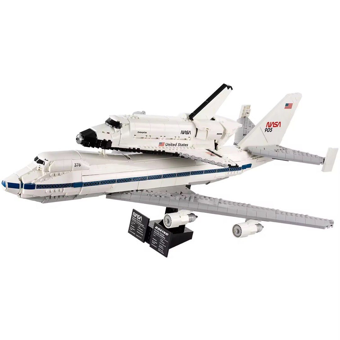 LEGO Icons 10360 Shuttle Carrier Aircraft Set, Hobbies & Toys, Toys ...