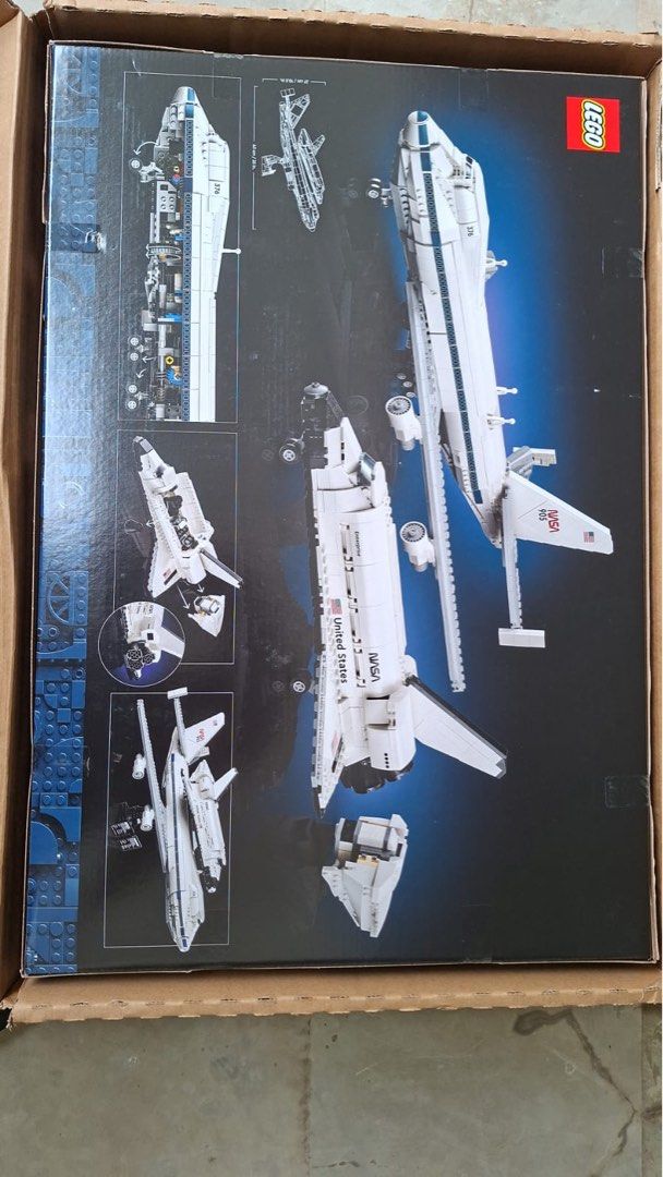 LEGO Icons 10360 Shuttle Carrier Aircraft Set, Hobbies & Toys, Toys ...