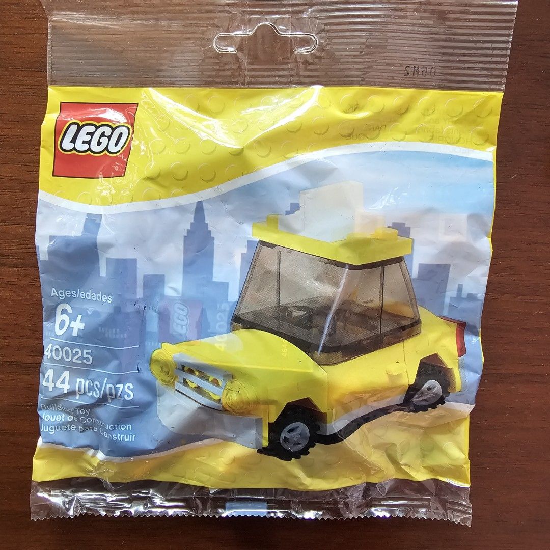 LEGO New York Taxi Cab polybag 40025, Hobbies & Toys, Toys & Games on ...