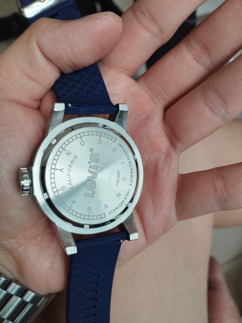 Levi's Watch - Blue Strap, Men's Fashion, Watches & Accessories ...
