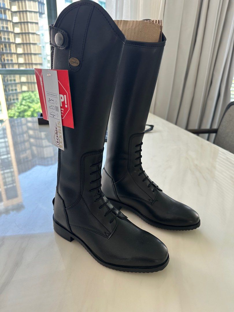 Lexhis Woman Riding Boots - Brand New, Women's Fashion, Footwear, Boots ...