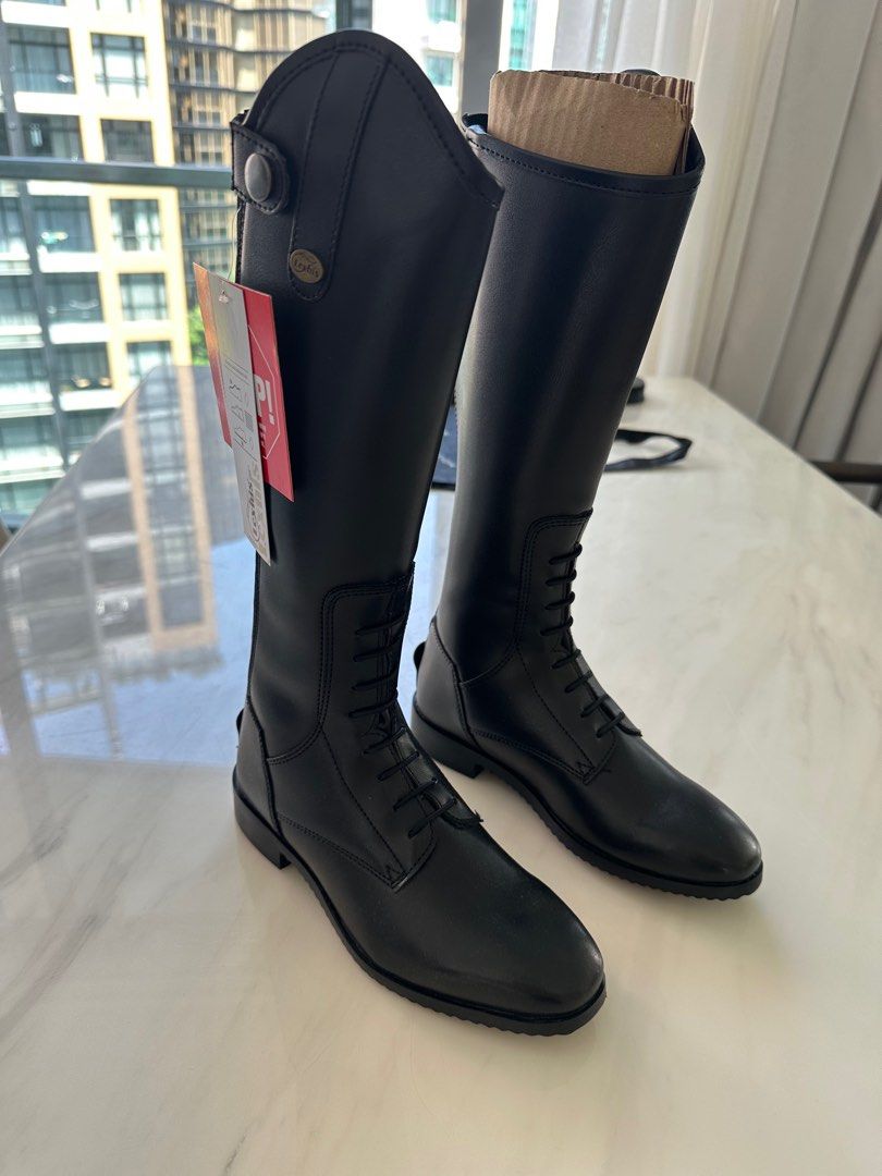 Lexhis Woman Riding Boots - Brand New, Women's Fashion, Footwear, Boots ...