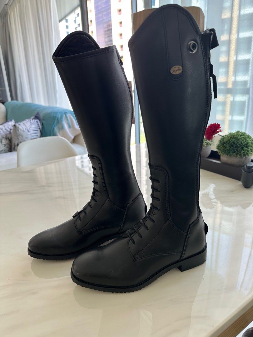 Lexhis Woman Riding Boots - Brand New, Women's Fashion, Footwear, Boots ...