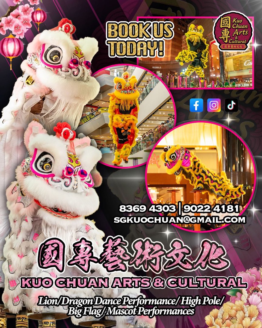 Lion dance 2026, Everything Else on Carousell