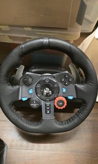 Logitech G923 Racing Wheel and Pedal Set, Video Gaming, Gaming ...