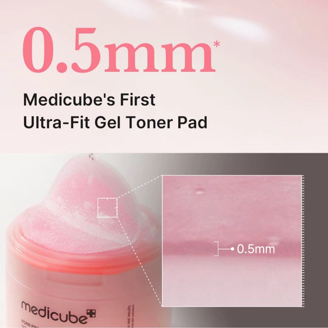 Medicube PDRN Pink Collagen Gel Toner Pad, Beauty & Personal Care, Face ...