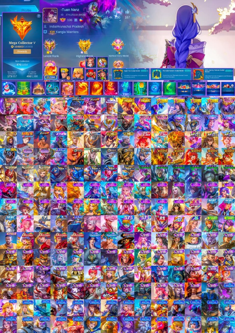 [Mega Collector] 476 Skins | Guinevere Aspirants | Roger Metrozero ...