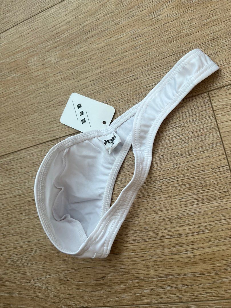 Men Half Side Thong Underwear, Men's Fashion, Bottoms, New Underwear on ...