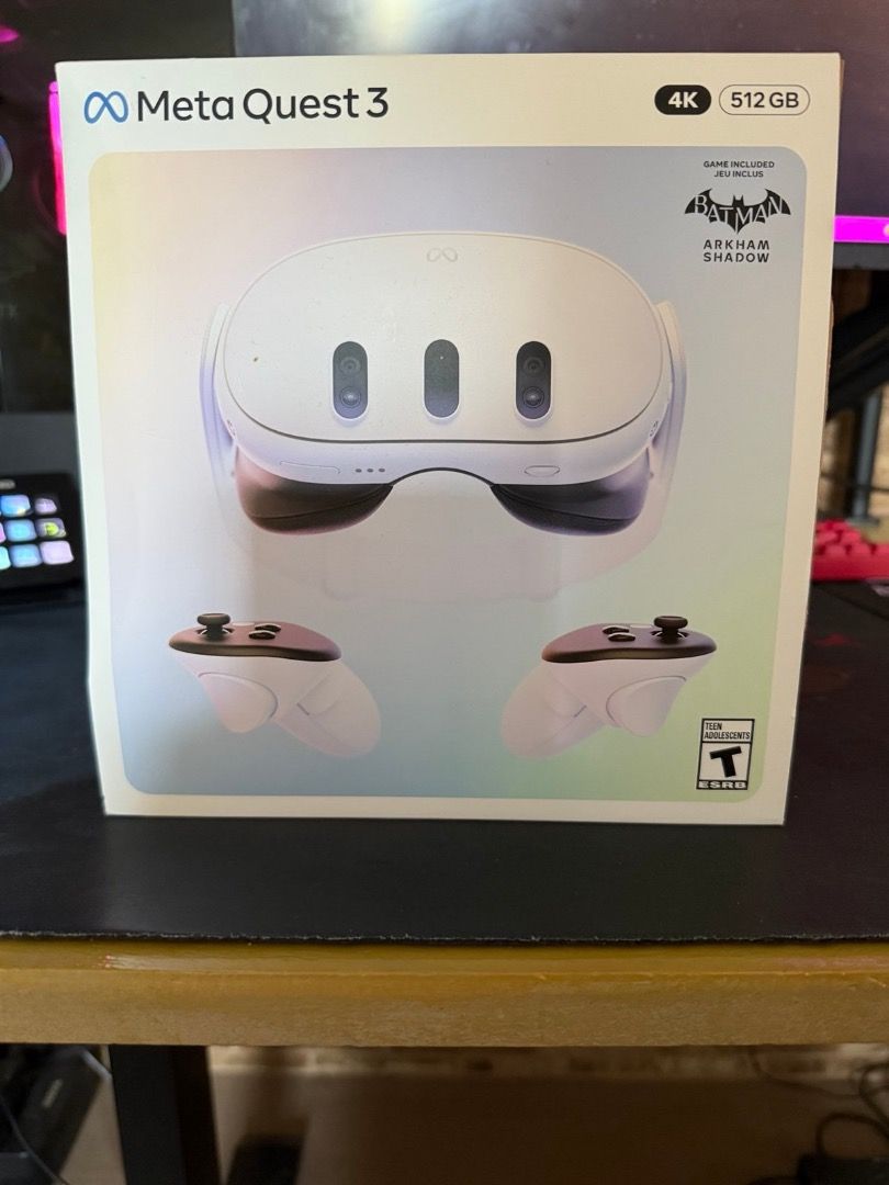 Meta Quest 3 512GB VR Headset, Video Gaming, Video Game Consoles ...