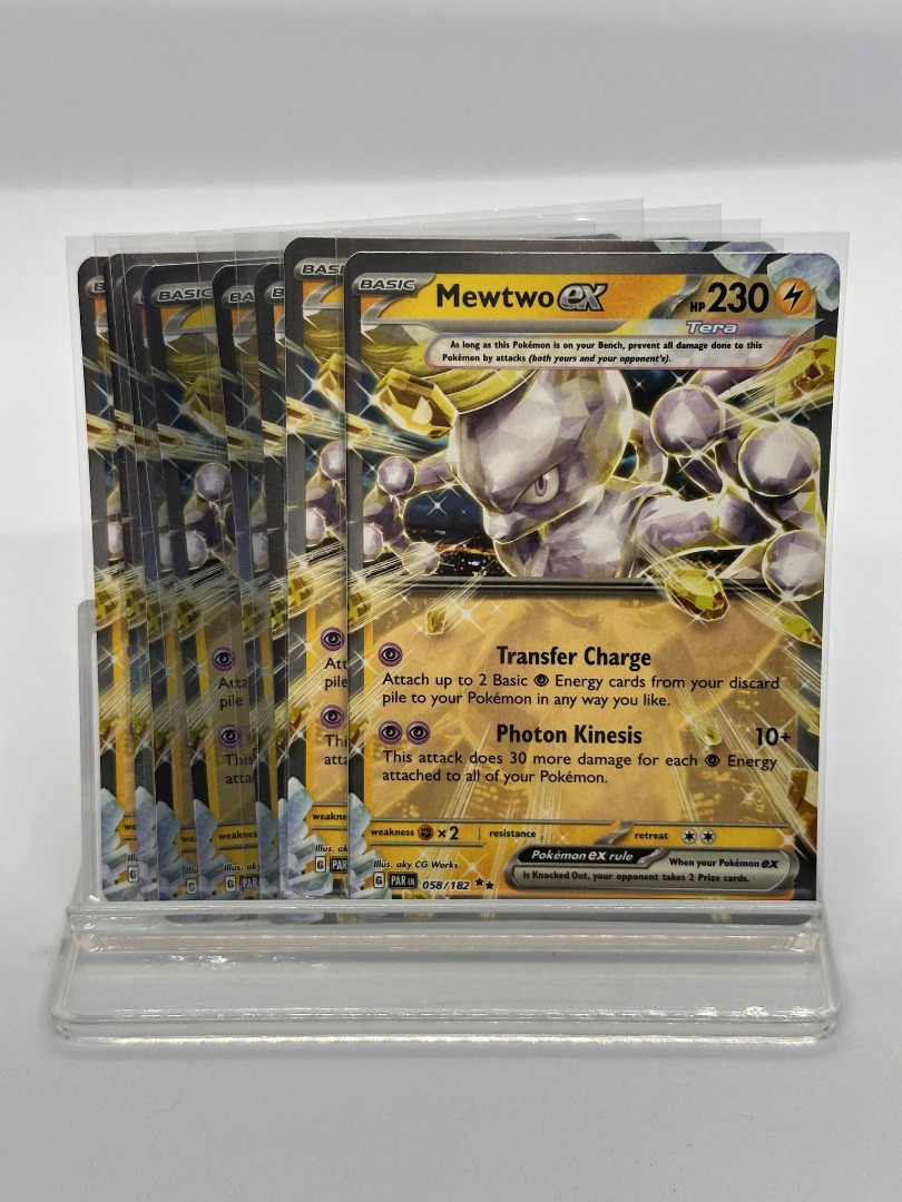 Mewtwo ex #58 Pokemon Paradox Rift, Hobbies & Toys, Toys & Games on ...