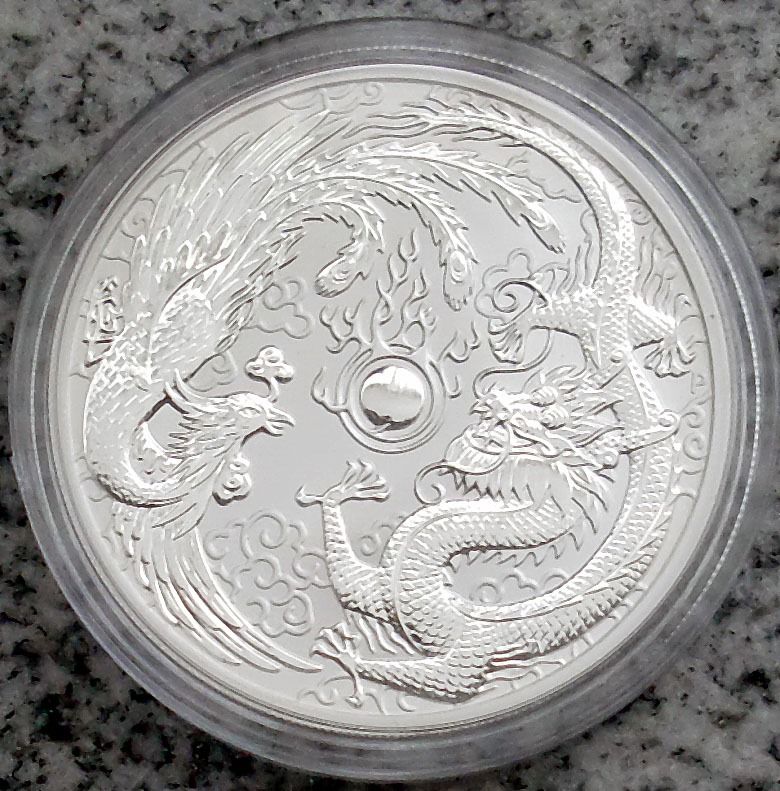 [MI-6] - 2017 Australia Dragon and Pheonix 1 oz Silver - [Price + Daily ...