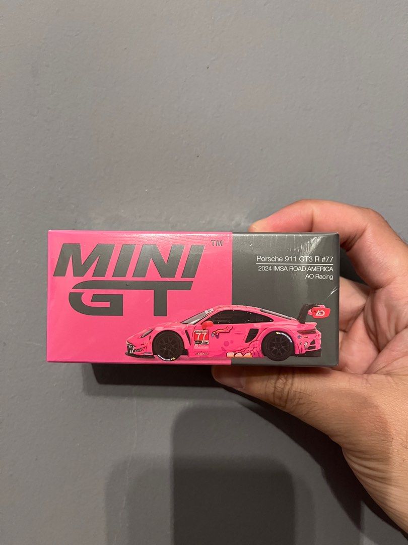 Mini GT Porsche 911 GT3 R roxy #77, Hobbies & Toys, Toys & Games on ...