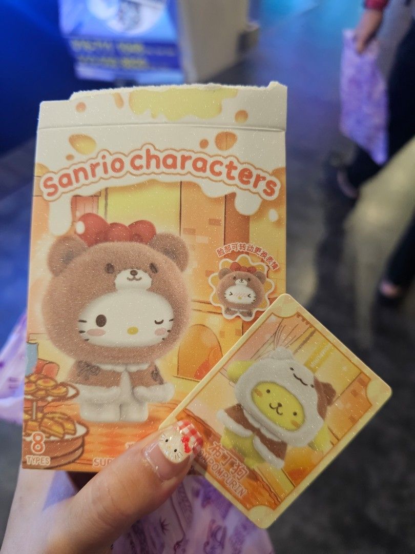 Miniso Sanrio change face Figurine/ Pom Pom Purin/ Cinna/ Kuromi ...