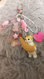 Crochet | Handmade Mini Roll Cake Keychain 🧁, Hobbies & Toys ...