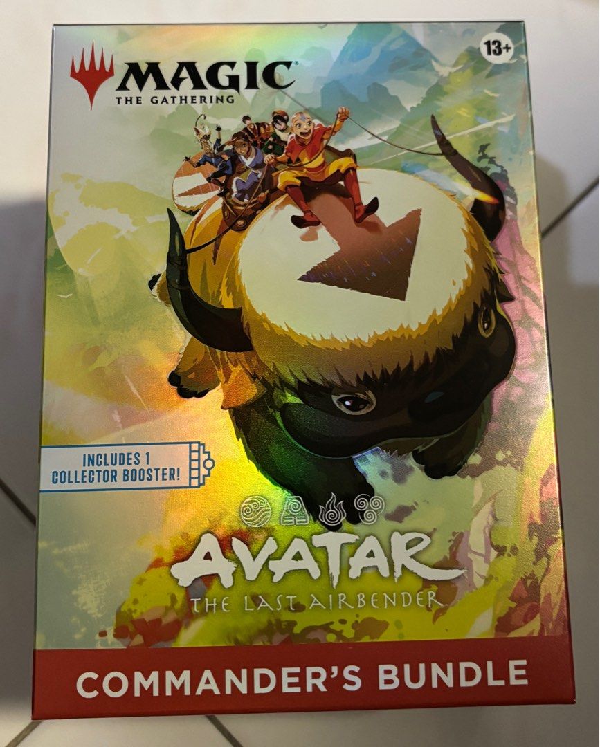 [MTG] Avatar: The Last Airbender - Commander's Bundle Box, Hobbies ...