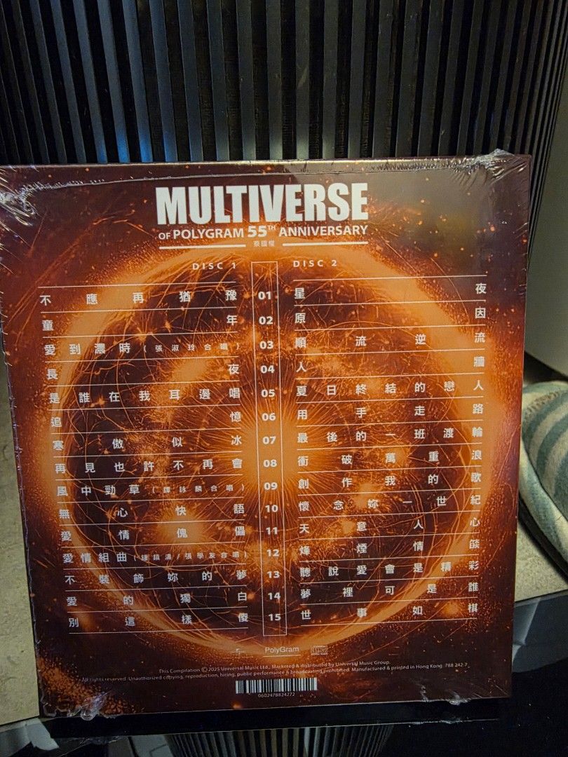 Multiverse Polygram 55週年紀念蔡國權精選, 興趣及遊戲, 音樂、樂器 & 配件, 音樂與媒體 - CD 及 DVD ...