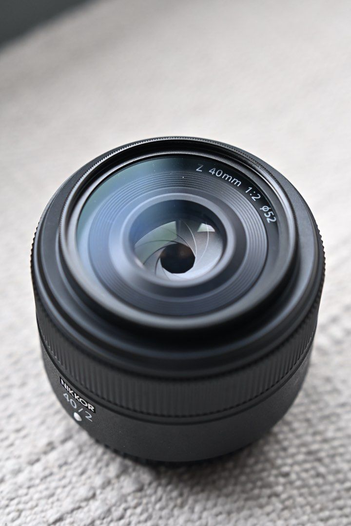 Nikkor Z 40mm f/2 + JJC UV filter + Square lens hood (metal ...