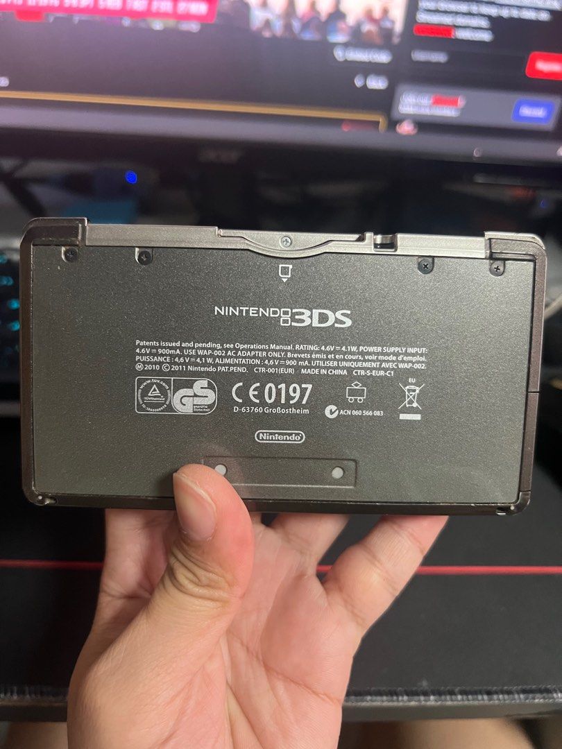 Nintendo 3ds black 128gb cfw, Video Gaming, Video Game Consoles ...