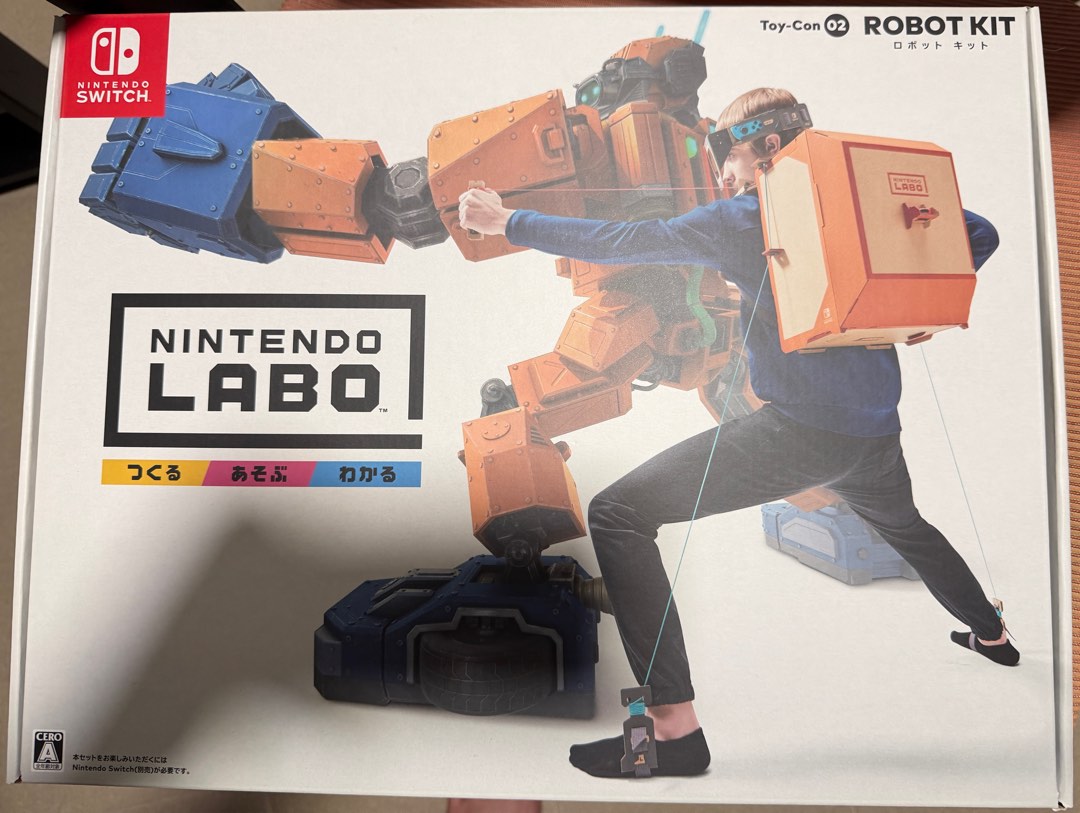 Nintendo Labo Robot Kit & Ring Fit Adventure, Video Gaming, Video Games ...
