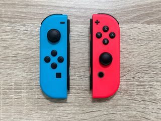 Nintendo Switch Red Mario Joycon, Video Gaming, Gaming Accessories ...
