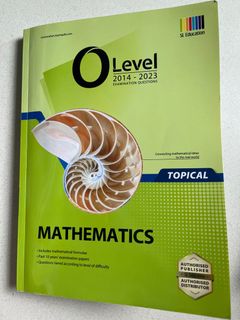 O Level Mathematics Topical Revision Notes, Hobbies & Toys, Books ...