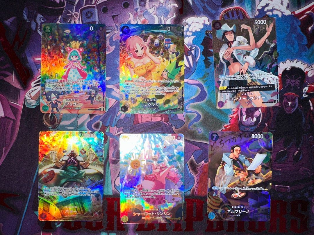 One Piece Card Game - Booster Pack Cards, Hobbies & Toys, Toys & Games ...