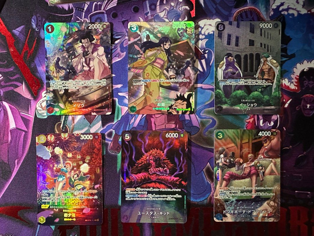 One Piece Card Game - Character Cards, Hobbies & Toys, Toys & Games on ...