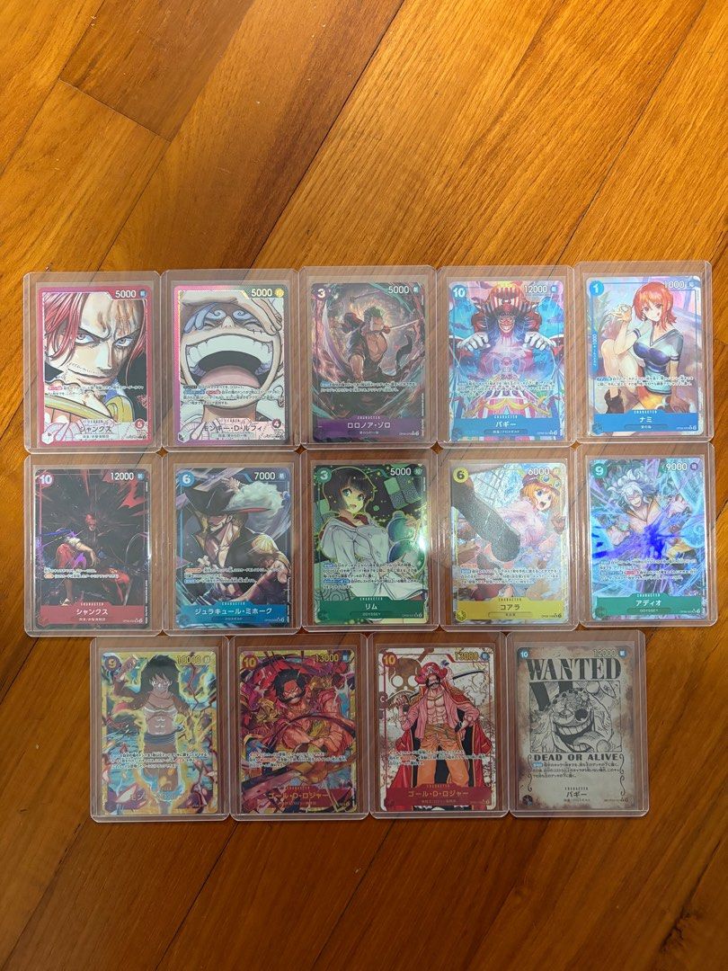 One Piece Card Game - Various Cards, Hobbies & Toys, Toys & Games on ...
