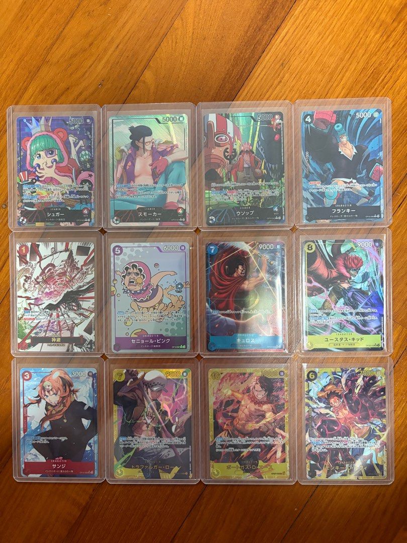 One Piece Card Game - Various Cards, Hobbies & Toys, Toys & Games on ...