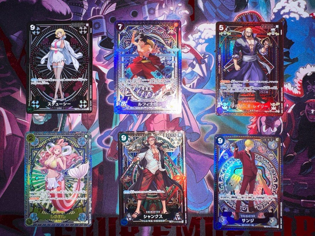One Piece Card Game - Various Characters, Hobbies & Toys, Toys & Games ...