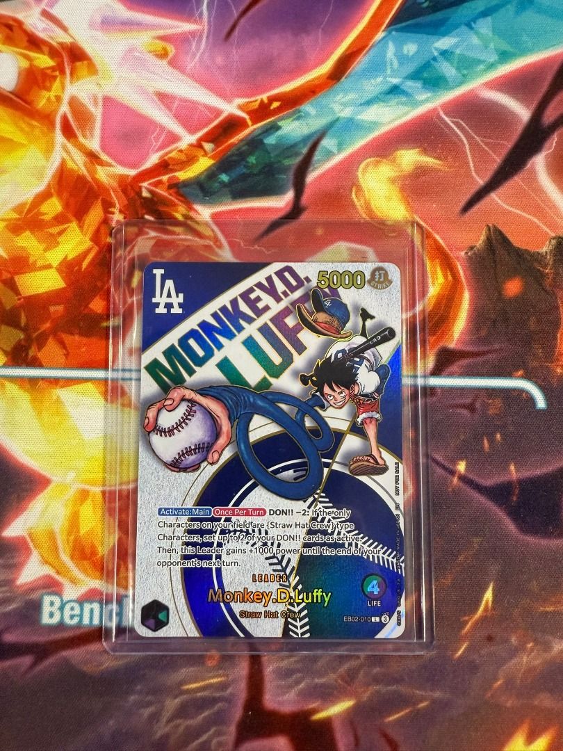 One Piece Dodgers Luffy (Raw Card) | Clean Copy, Hobbies & Toys, Toys ...