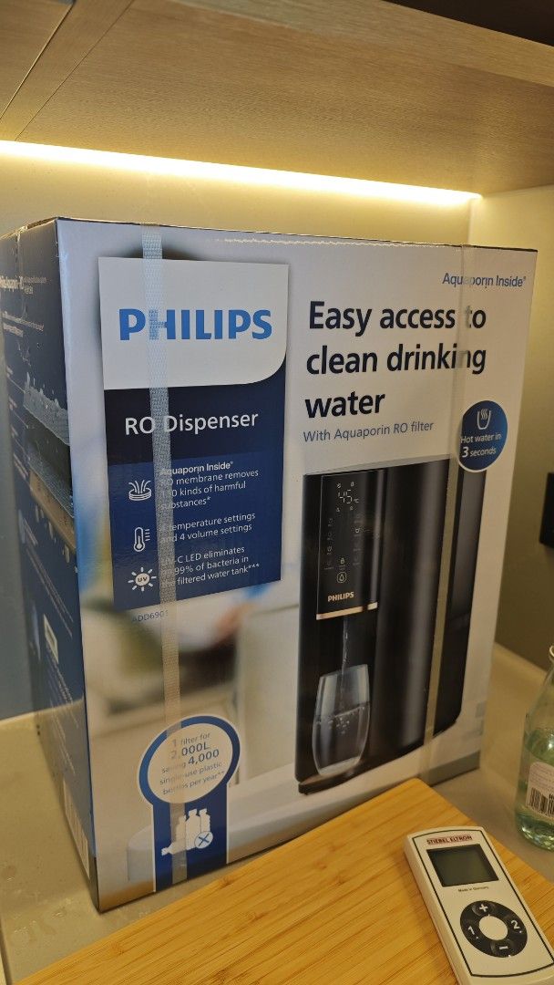Philips RO Dispenser with Aquaporin RO Filter, 家庭電器, 廚房電器, 濾水器及飲水機 ...