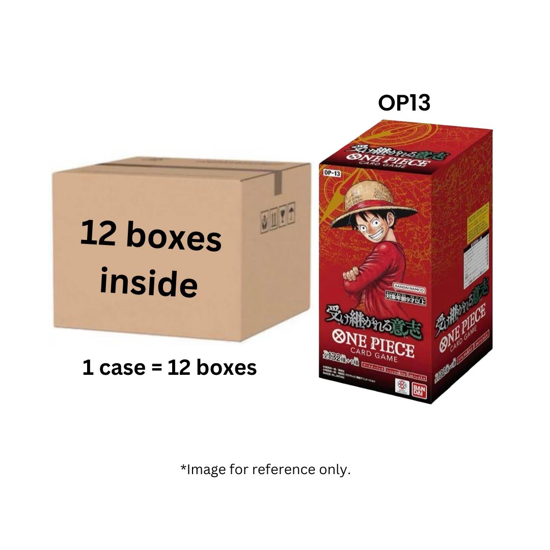 (PO) One Piece Card Game OP-13 Case Japan sealed box, Hobbies & Toys ...