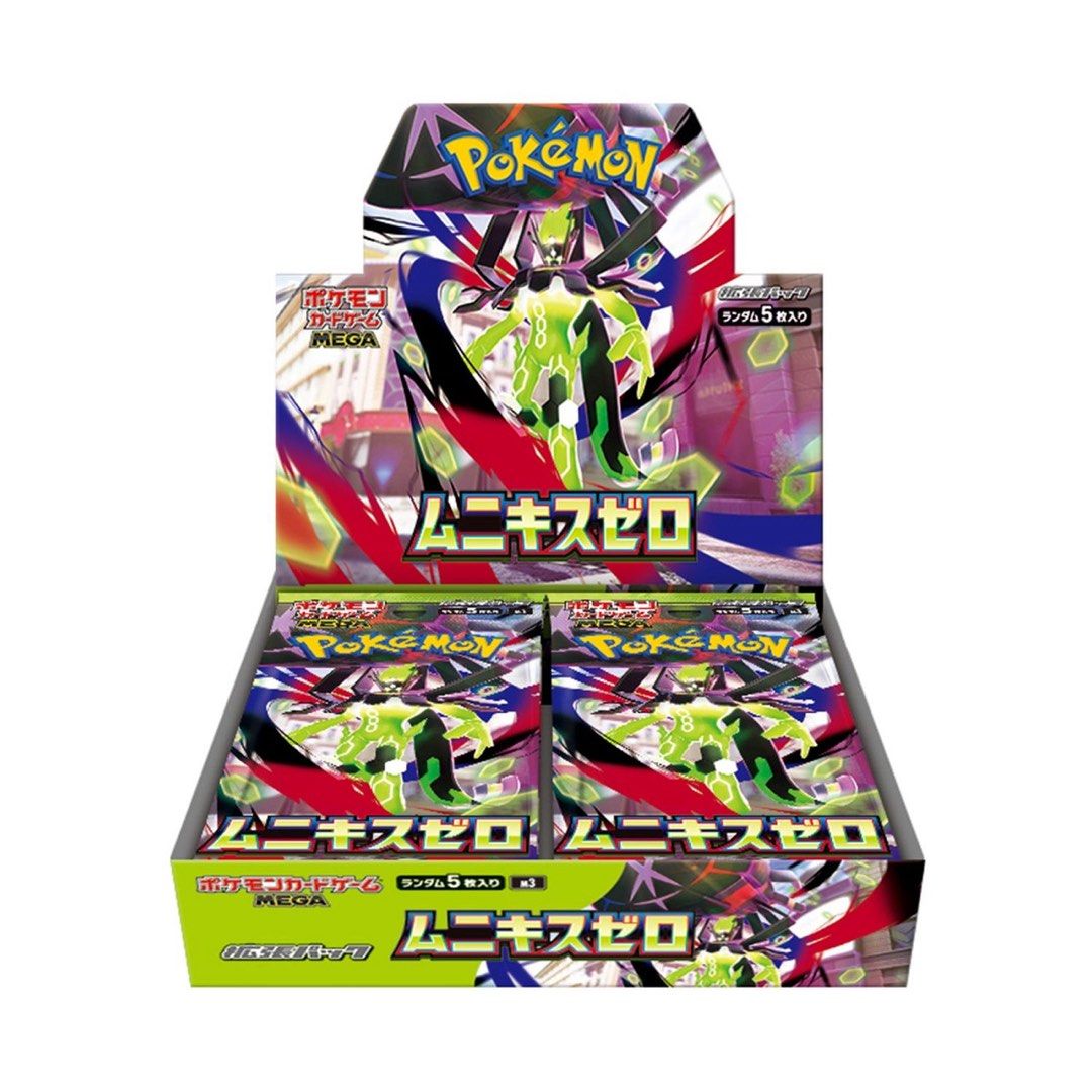 [PO] Pokemon Card Mega Munikis Zero Booster Box, Hobbies & Toys, Toys ...
