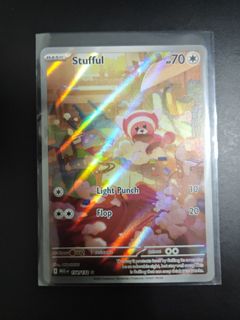Pokemon TCG Stufful Full Art Card, Hobbies & Toys, Toys & Games on ...