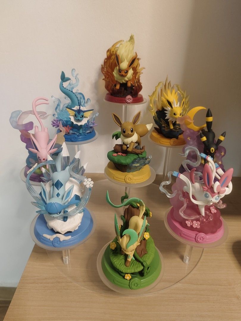Pokemon Eevee Evolution Figurines Set, Hobbies & Toys, Toys & Games on ...