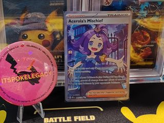 Pokemon Card - Acerola's Mischief, Hobbies & Toys, Toys & Games on ...
