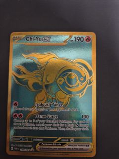 Chi-Yu ex Gold 241/091, Hobbies & Toys, Toys & Games on Carousell