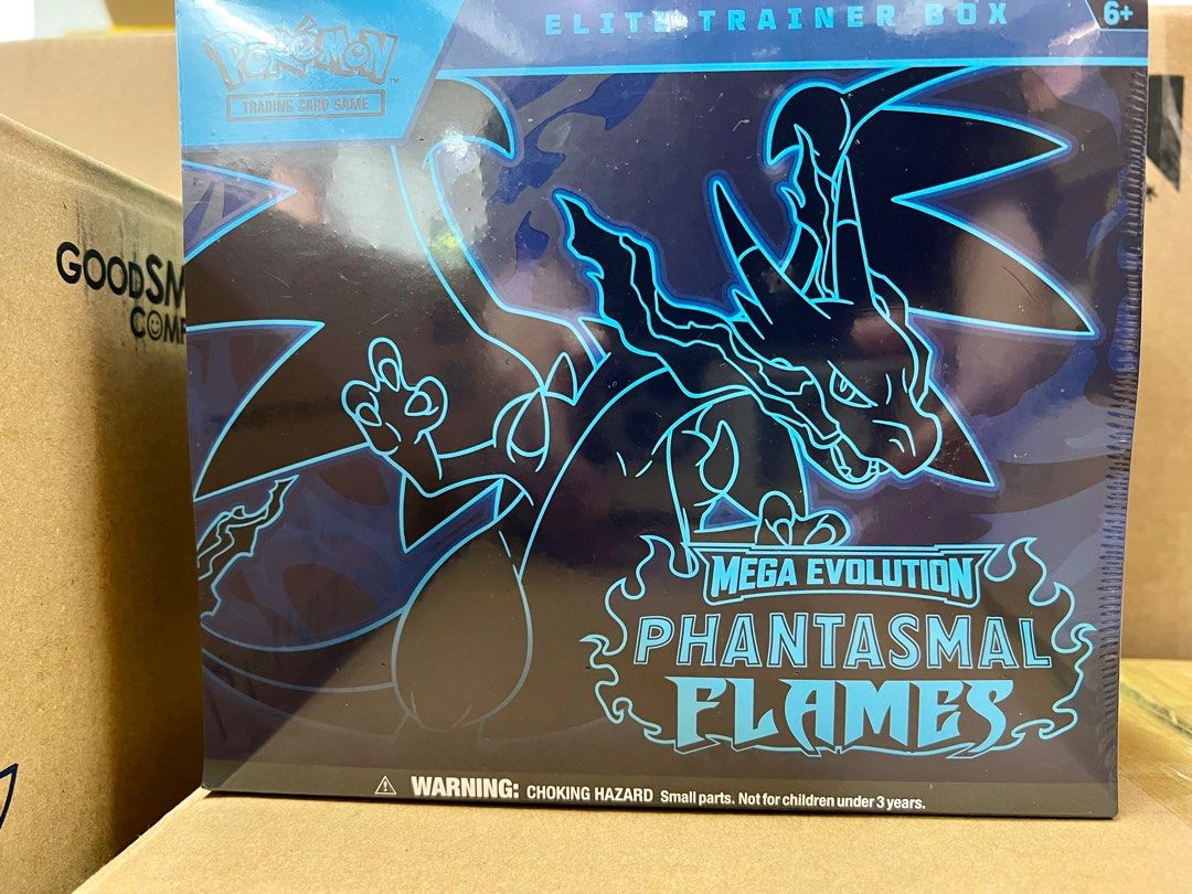 Pokémon Card Game Mega Evolution Phantasmal Flames Elite Trainer Box ...