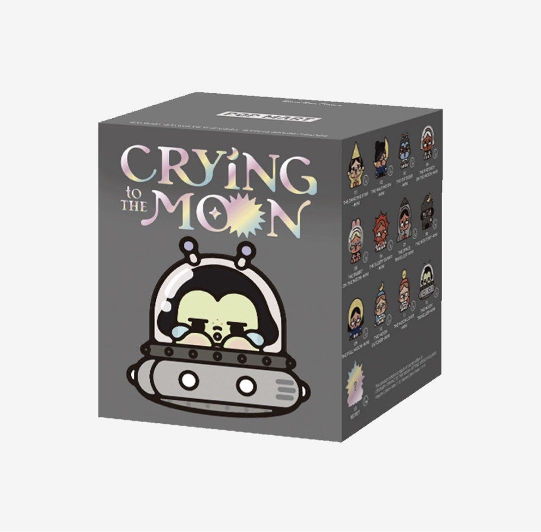Pop Mart Crybaby Crying to the Moon-Sitting Series Figure Set - The ...
