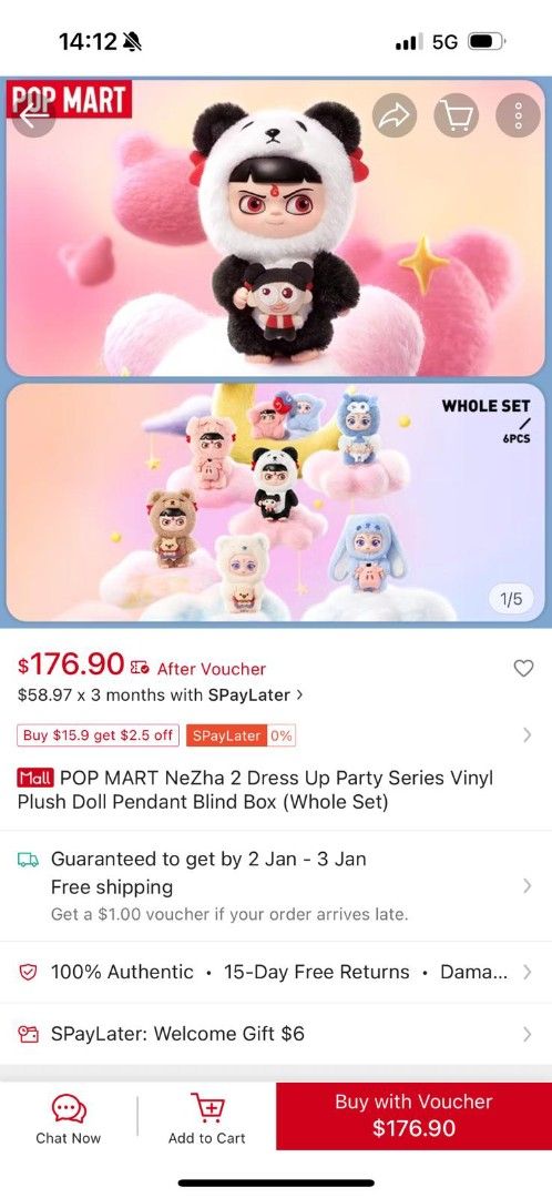 Pop Mart Ne Zha, Hobbies & Toys, Toys & Games on Carousell