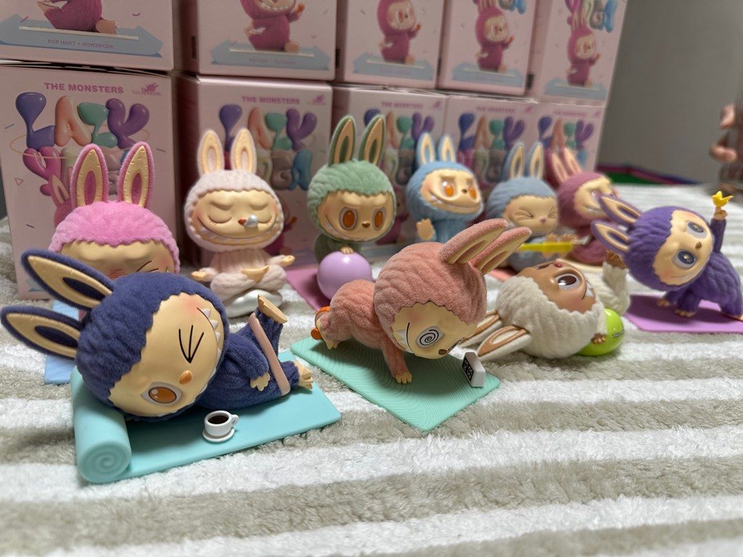Pop Mart The Monsters Yoga Series Blind Box Figures, Hobbies & Toys ...