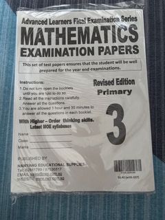 Primary 5 Mathematics Exam Package - Latest MOE Syllabus, Hobbies ...