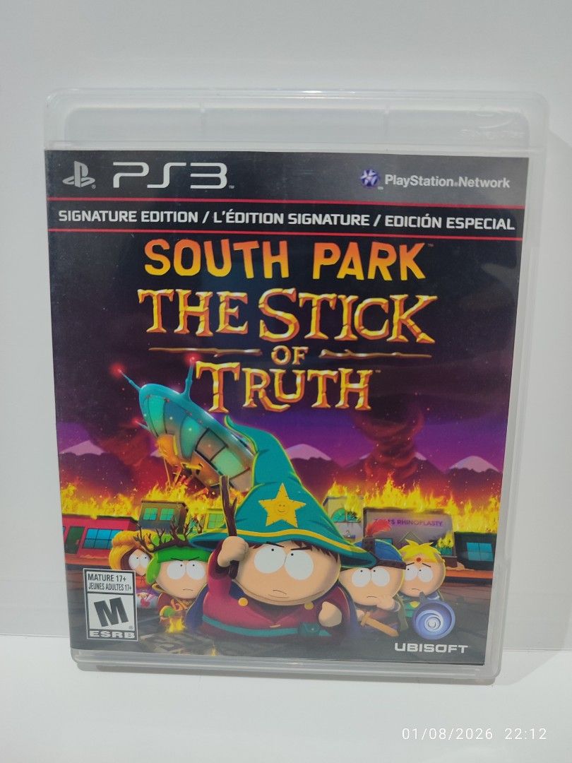 PS3 - South Park: The Stick of Truth "Signature Edition" (LIKE NEW) "R1 ...